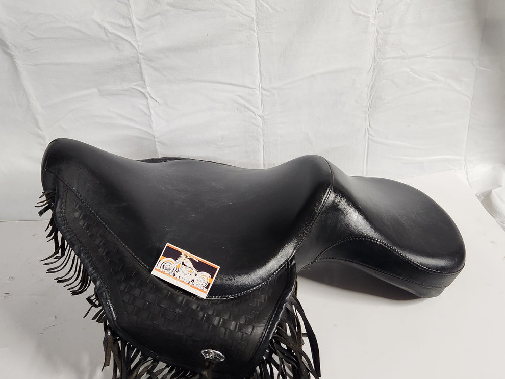 Softail Harley Fringe Seat 1984-1999 Harley Springer Softail Fringe Se ...